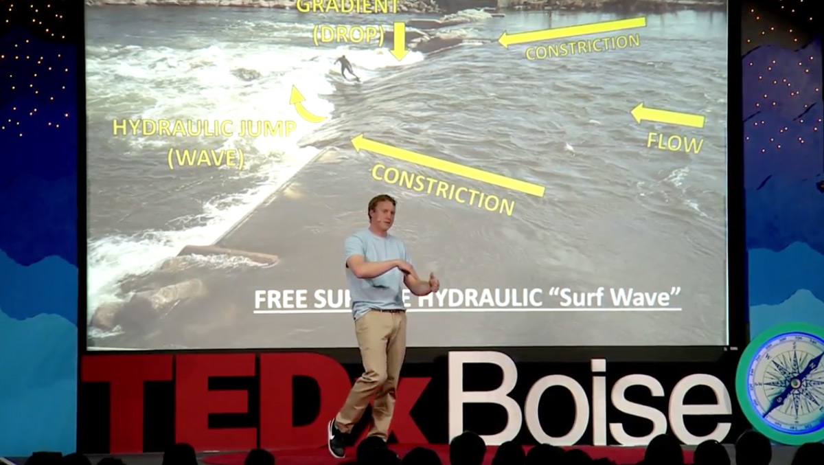 TED Talk about River Surfing - Riverbreak Magazine