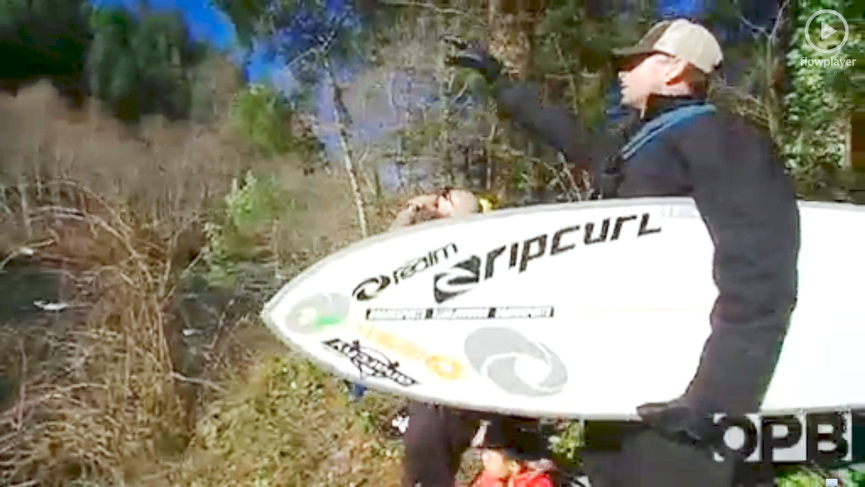 Elijah Mack Surfing McKenzie River | Riverbreak Magazine